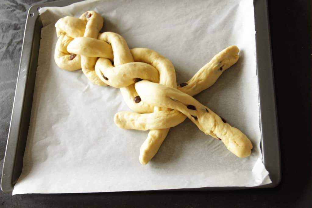 Striezel - Braided Austrian Sweet Bread Tutorial - Living on Cookies