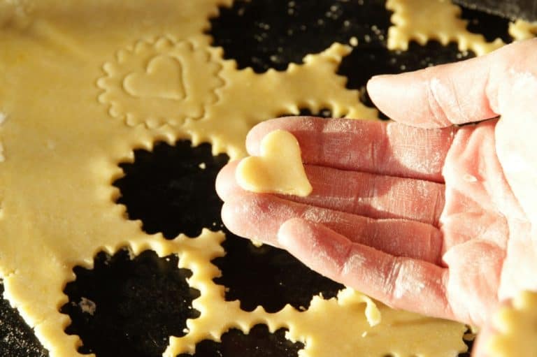 Traditional Austrian Linzer Cookies & Jam Thumbprints - Living on Cookies