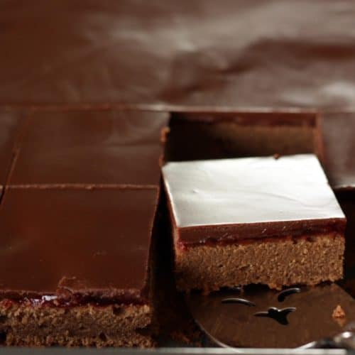 Sacher Schnitten - Living on Cookies