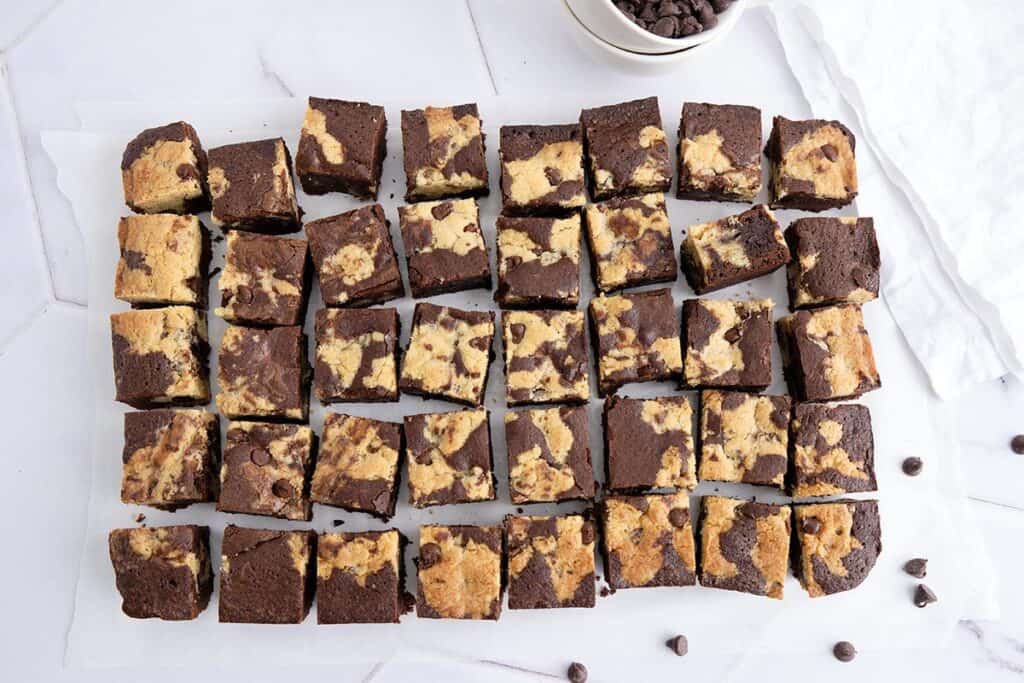Saftige Brookies - Living on Cookies